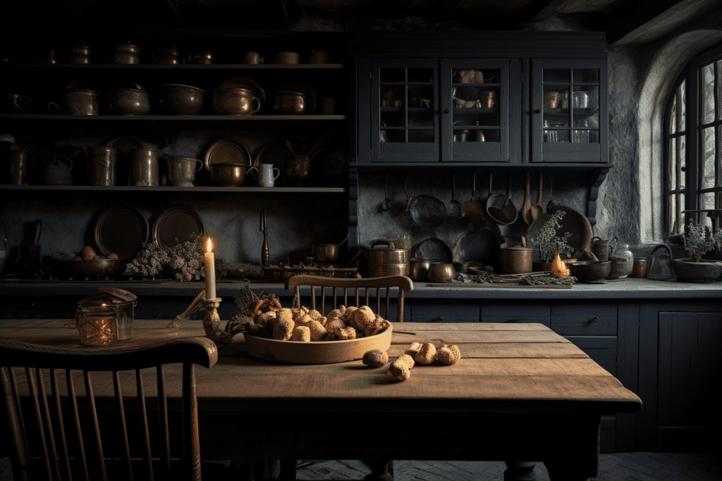 Designing Your Kitchen with a Whimsical Dark Cottagecore Twist ...