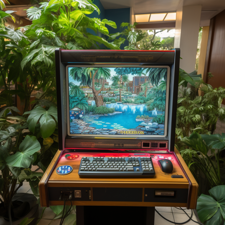 Crafting the Ultimate Cottagecore Gaming setup Sanctuary - aestheticaly