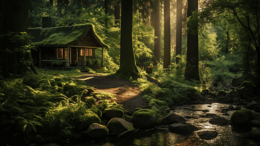 Embracing the Serenity of Cottagecore Forest Aesthetics - aestheticaly