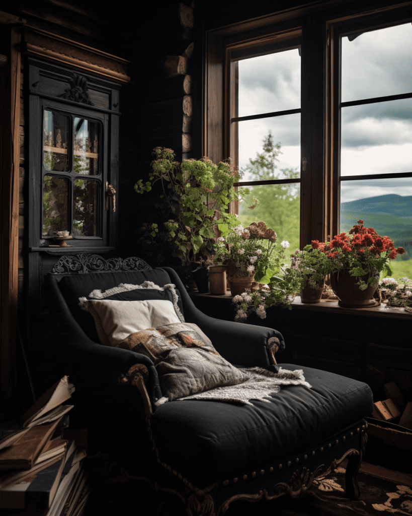 Dark Goth Cottagecore Fusion for Fashion & Decor Enthusiasts - aestheticaly