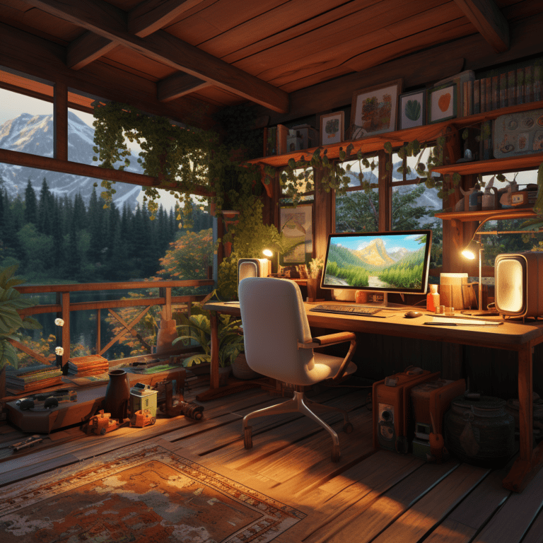 "Crafting the Ultimate Cottagecore Gaming Sanctuary" - aestheticaly