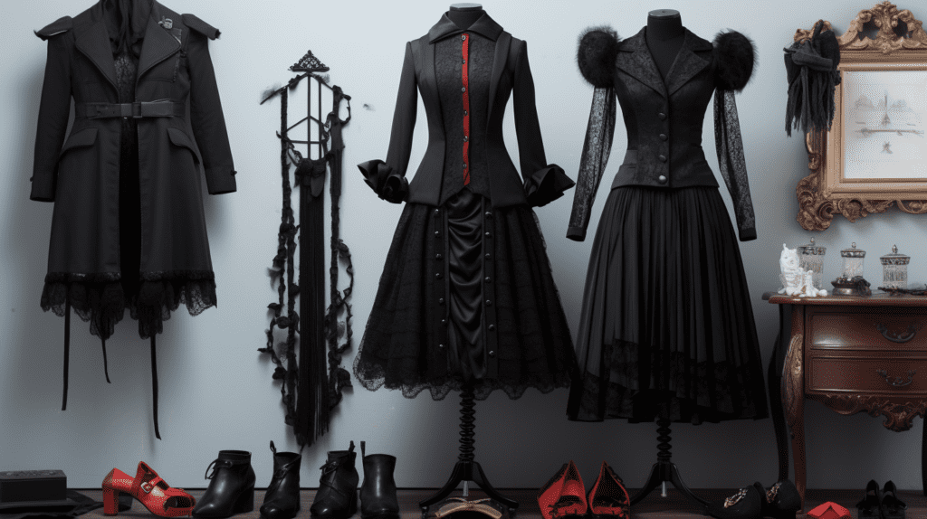 Dark Goth Cottagecore Fusion for Fashion & Decor Enthusiasts - aestheticaly