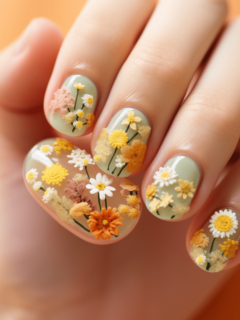 "Top Cottagecore Nail Inspirations for a Serene Beauty Retreat ...