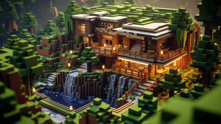 "Crafting a Whimsical Fairy Cottagecore Haven in Minecraft" - aestheticaly