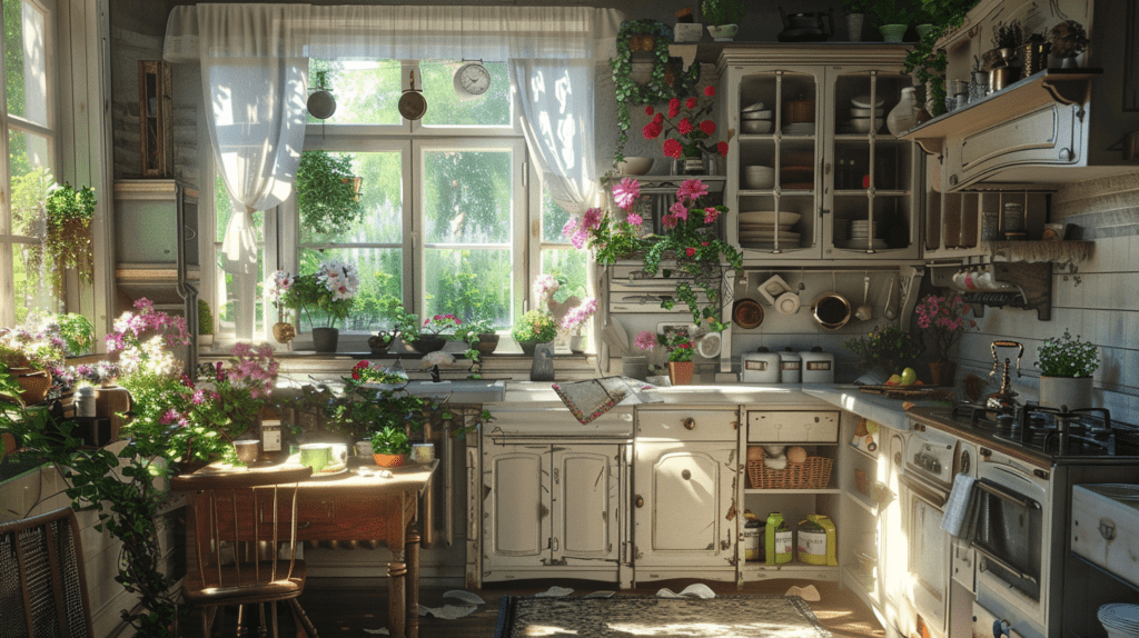 Crafting the Quintessential Cottagecore Kitchen Oasis - aestheticaly