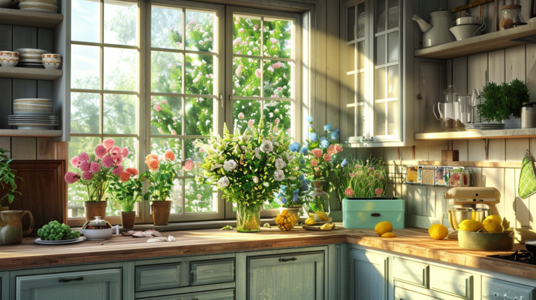 Crafting the Quintessential Cottagecore Kitchen Oasis - aestheticaly