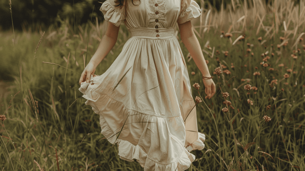 Discover the Charm of Cottagecore Midi Dresses - aestheticaly