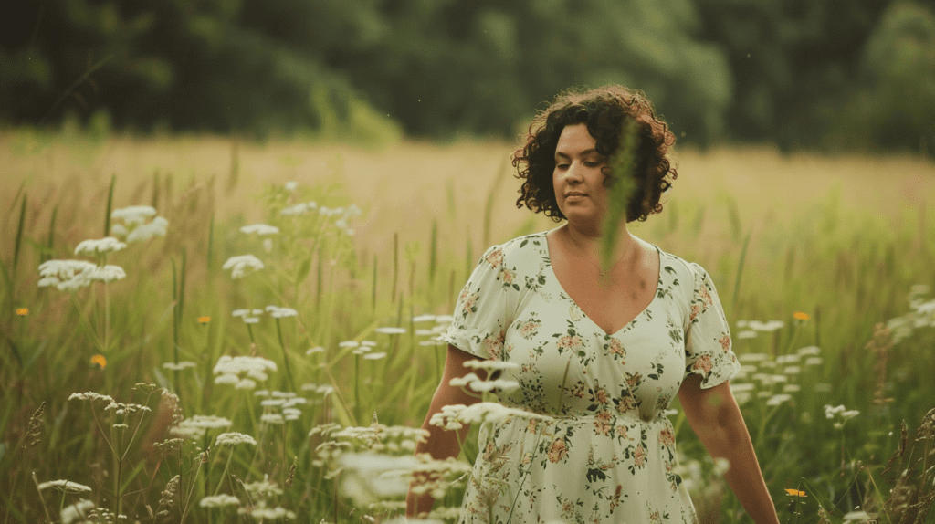 Discovering the Dreamiest Plus-Size Cottagecore Dresses for Whimsical ...